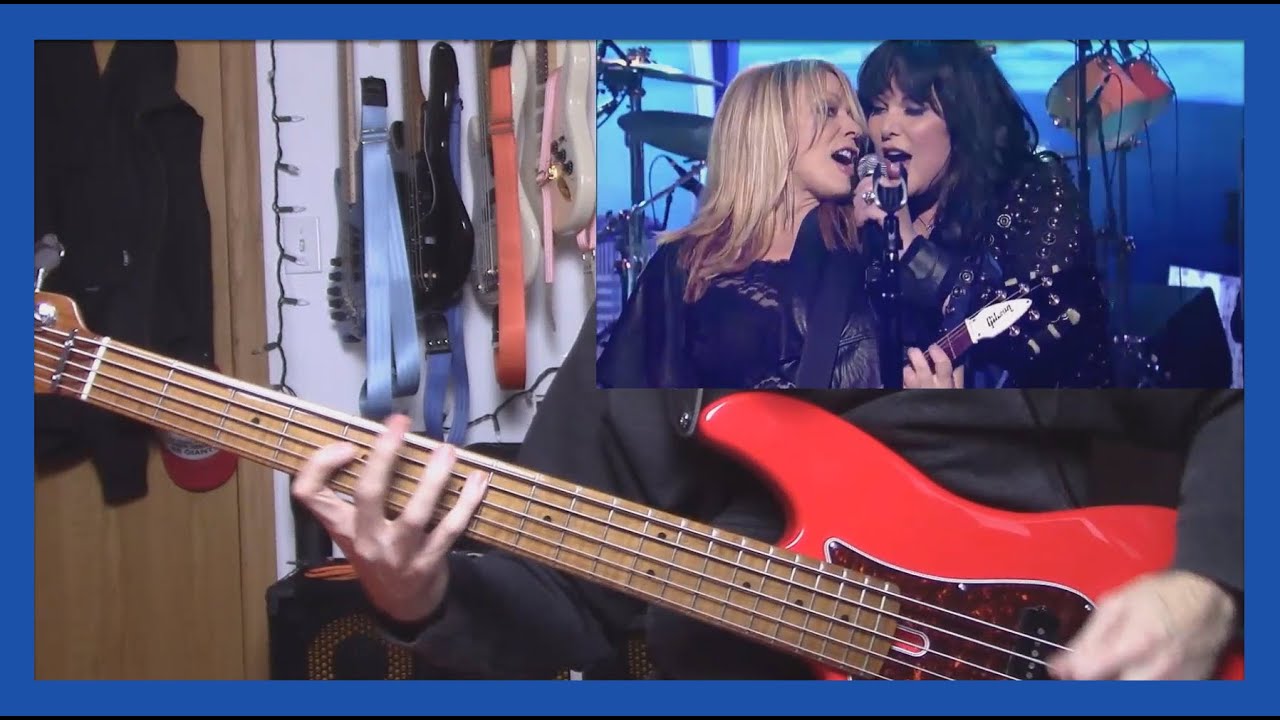 Ann & Nancy Wilson with Foo Fighters - Kick It Out - David Letterman ...