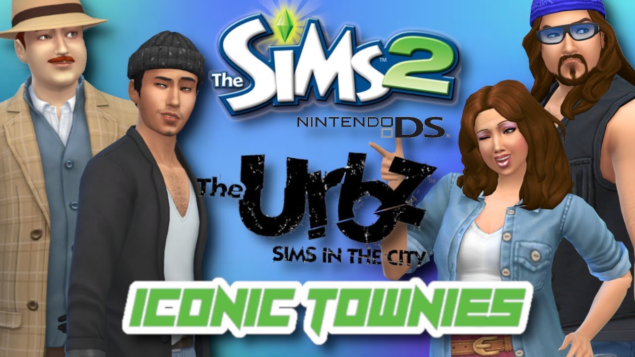I Recreated the Most Iconic Sims 2 & Urbz DS Townies in The Sims 4 ...