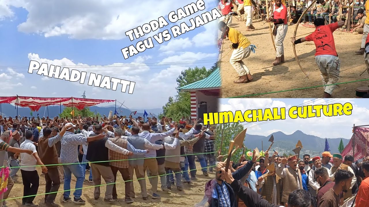 Best Thoda Game Fagu vs Rajana | Himachali Culture🥰 | Raman Pandey ...