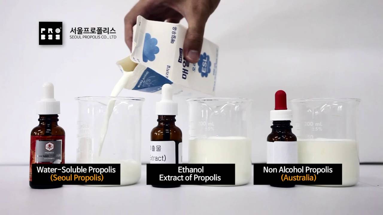 SEOUL PROPOLIS I Water-soluble and Alcohol Free Propolis Technology ...