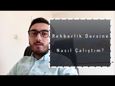 20.KPSS Rehberlik ve Özel Eğitim Dersine Nasıl Çalıştım?