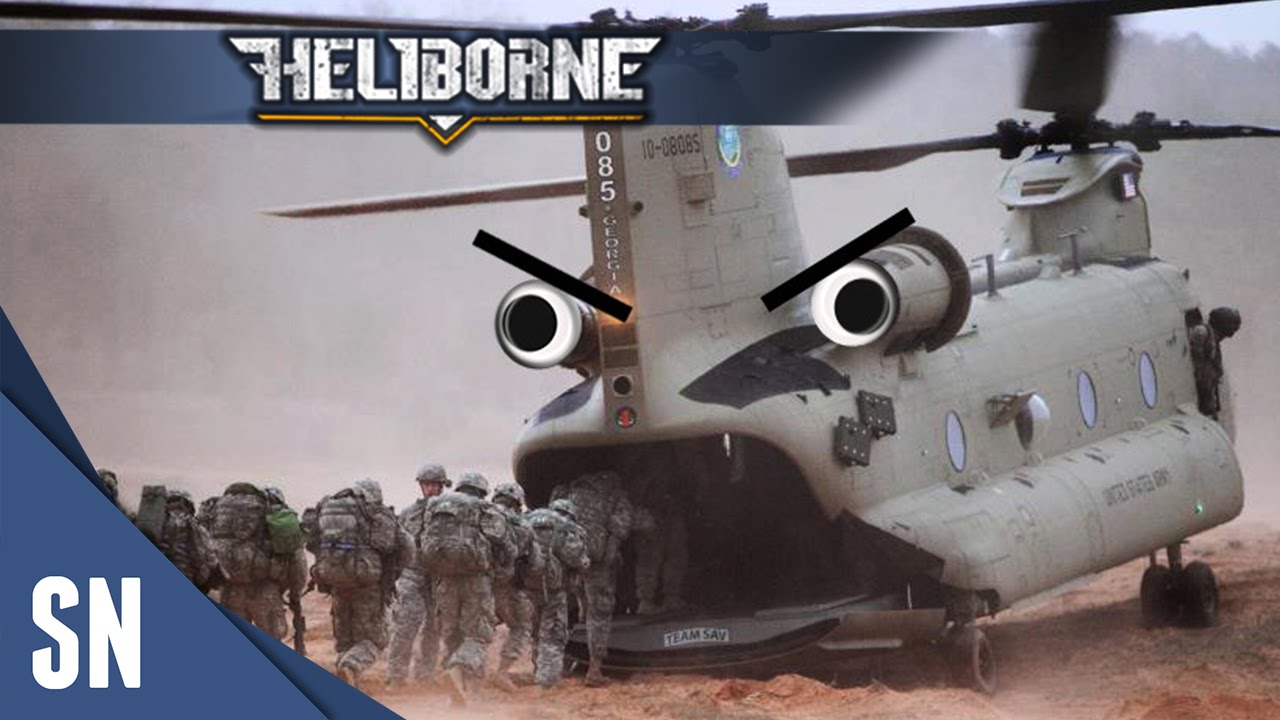 Heliborne Gameplay - SKIES OF BLUUESS - YouTube