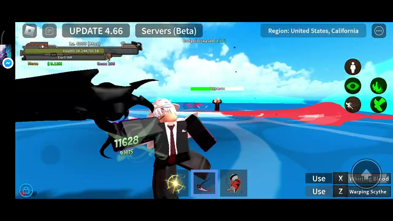 tryna get light awk in king legacy :) - YouTube