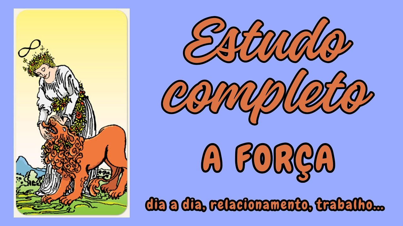 Carta Da Força No Tarot - YouTube