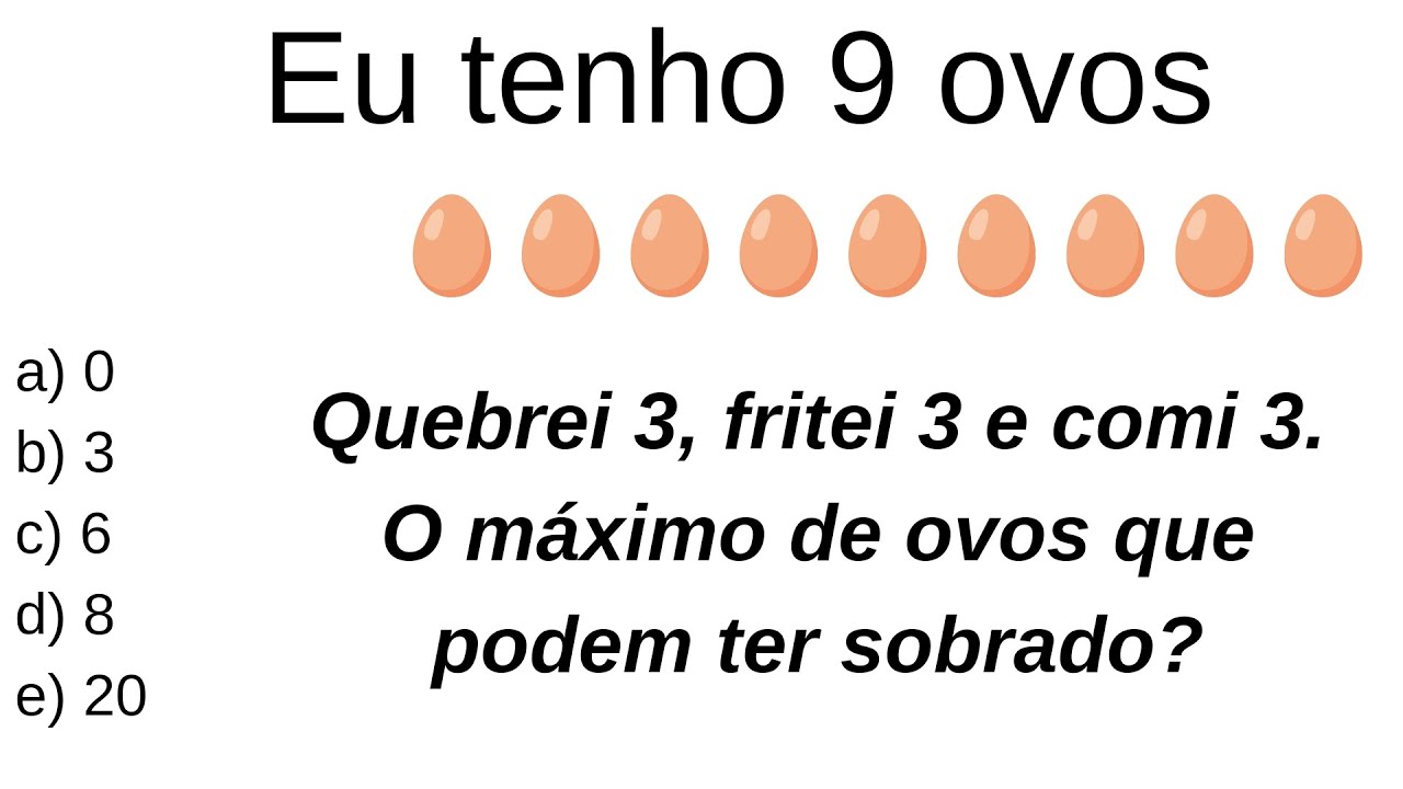 Questão de matemática envolvendo lógica matemática. - YouTube