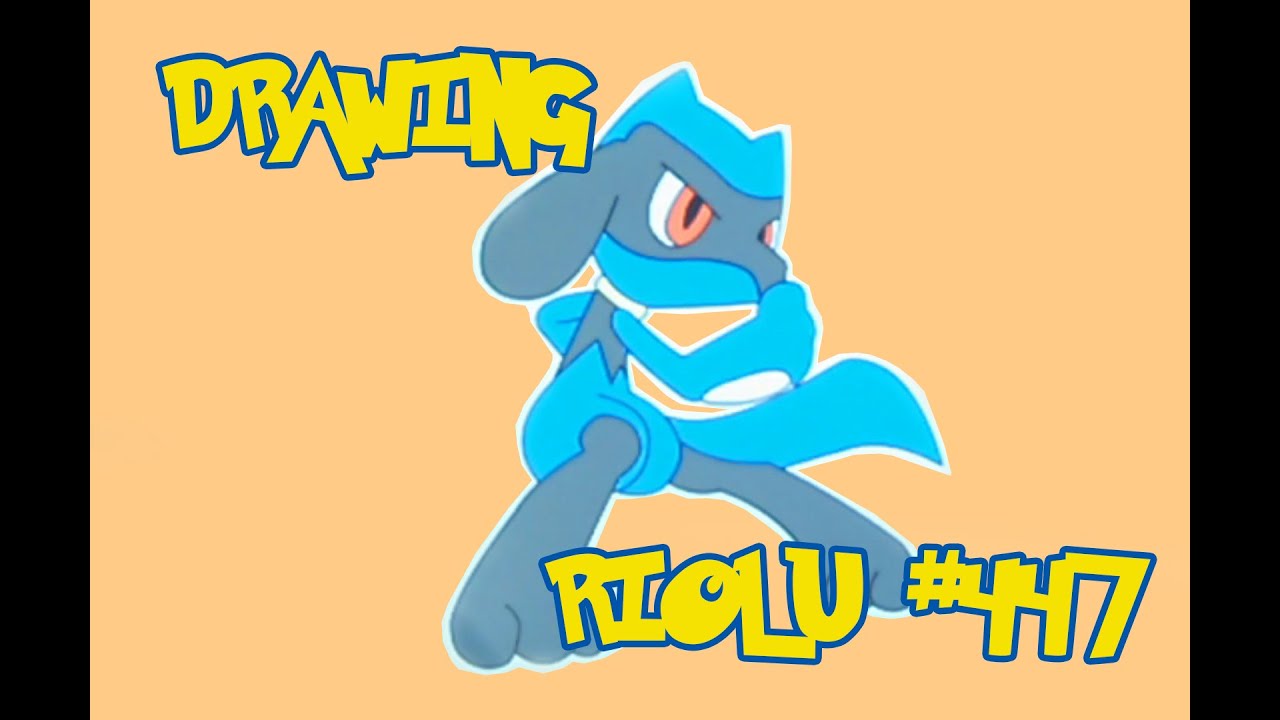 Drawing Pokemon Riolu 447 Samsung Galaxy Note Youtube