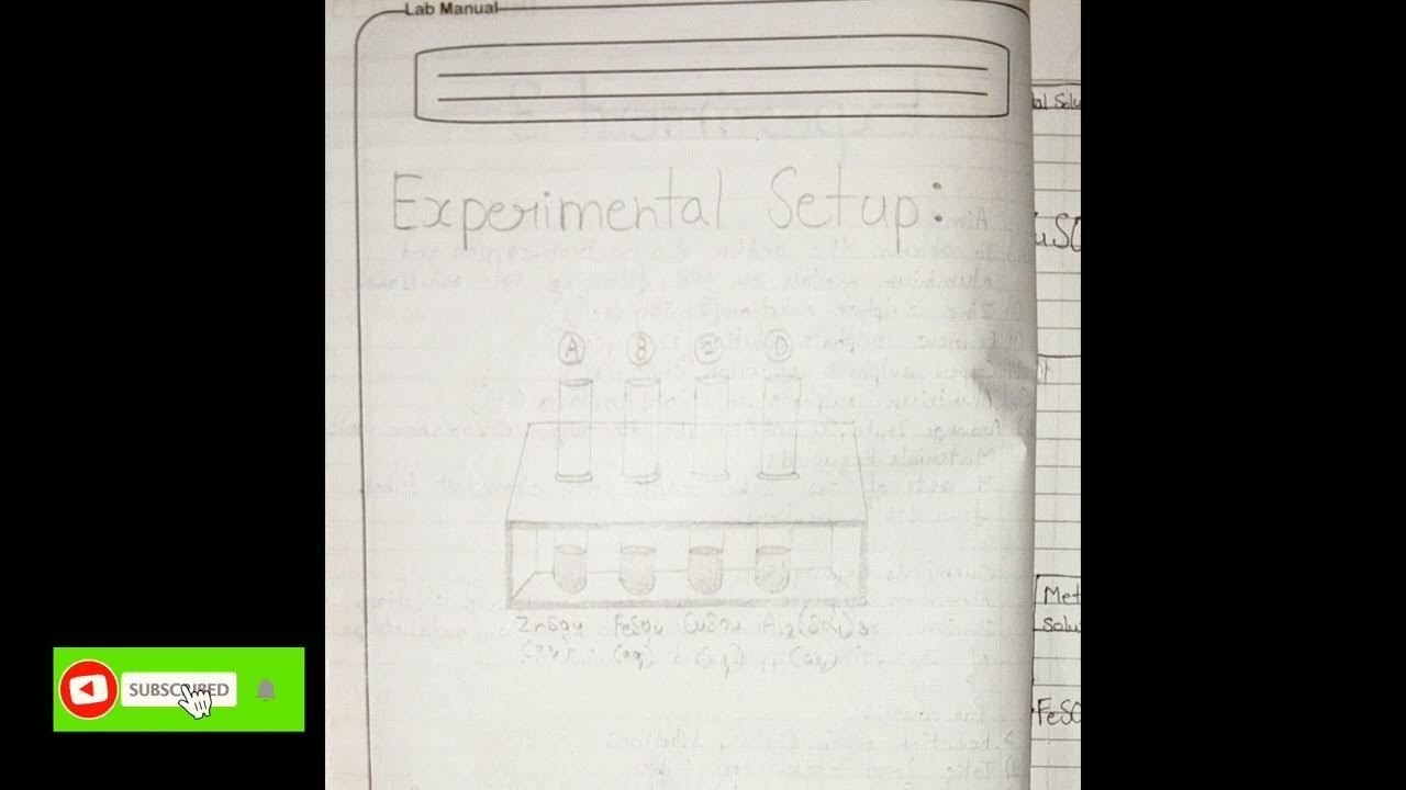 Science Practical file for class10|Experiment file|Class10|Cbse Science ...