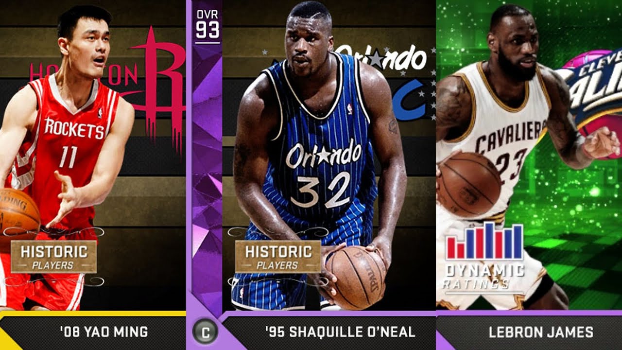 NBA 2K16 PS4 My Team - Yao Ming & Shaq! - YouTube