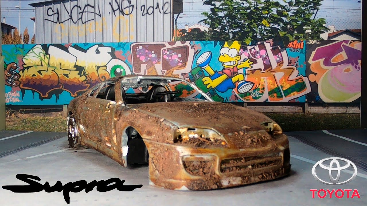 Damaged Toyota Supra Restoration and Personalization - SuperCar Sport ...