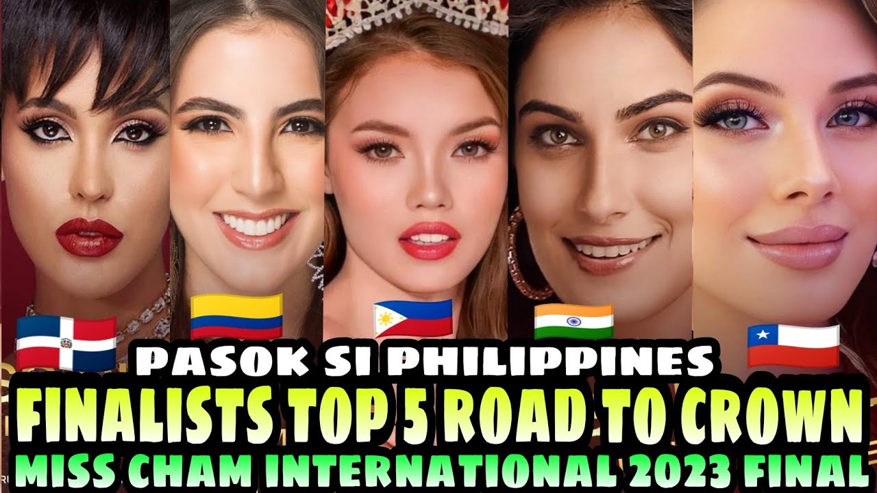 AYAN BUMAWI si Philippines🇵🇭 Top 5 Finalist Miss Cham international ...