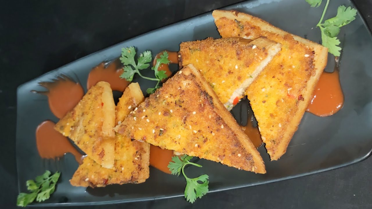 Chicken Bread Toast || Appetizer / Evening snacks || CookwithMasuma ...