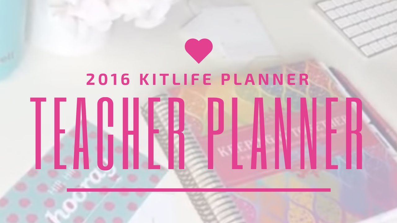 Ultimate Teacher Planner - YouTube