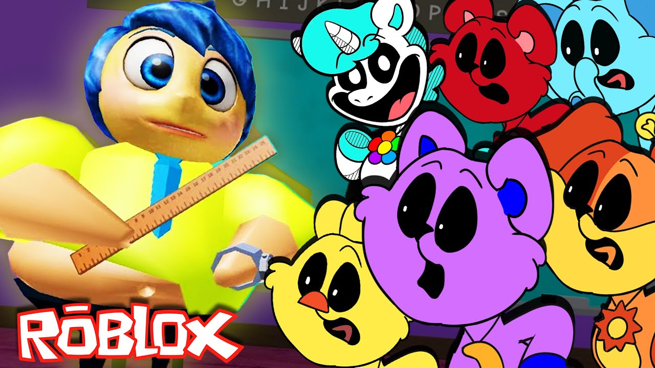 Smiling Critters ESCAPE JOY INSIDE OUT BARRY'S PRISON SCHOOL RUN in ...