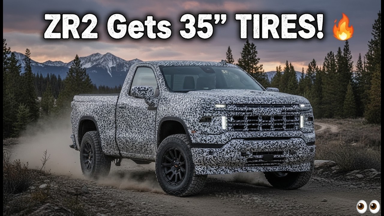 2027 Chevy Silverado ZR2 Spy Photos REVEALED — 35-Inch Tires Finally ...