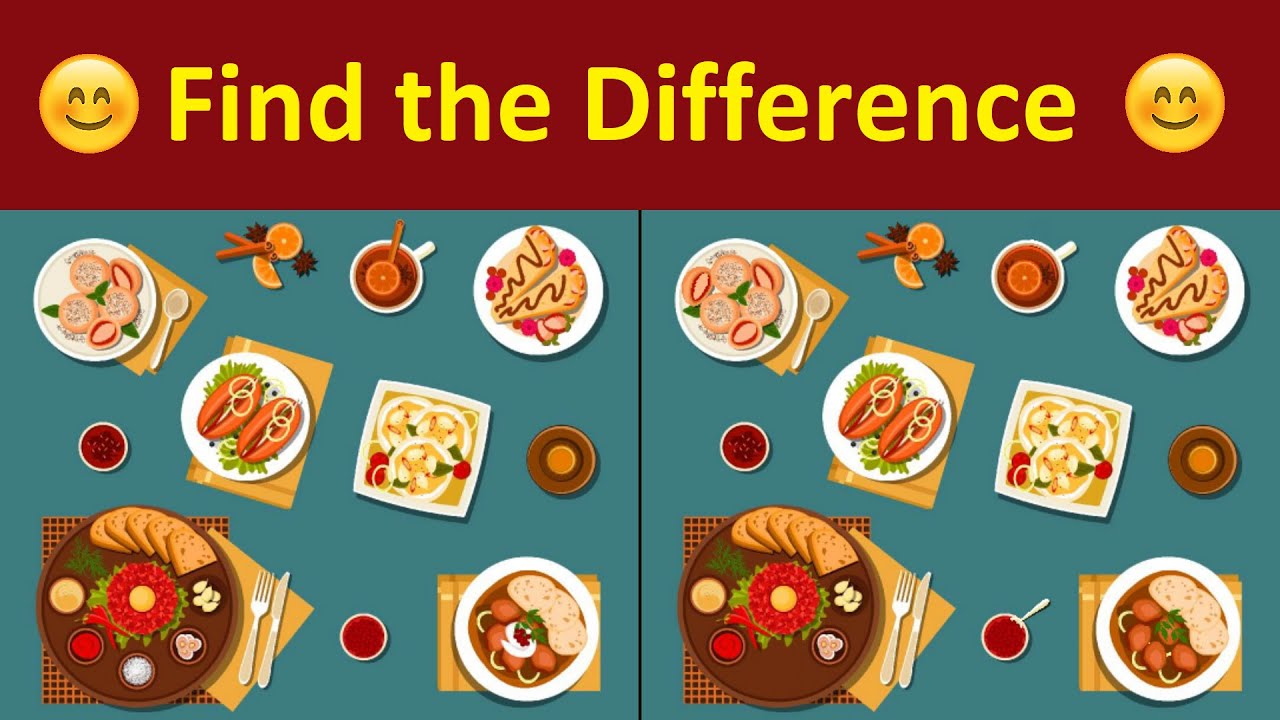 Find the Difference (Easy) : Puzzle 82 - YouTube