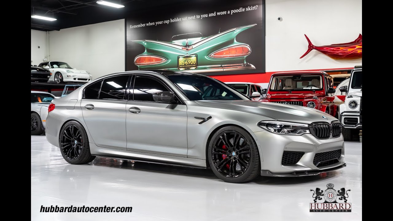 2019 BMW M5 Competition - Titanium Exhaust - 20" M Wheels - YouTube