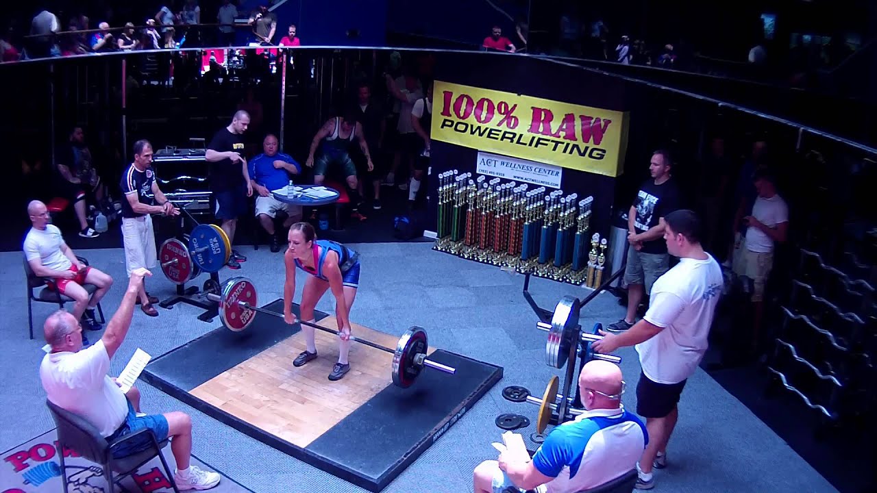 Cats deadlift record 319lbs @ 126 BW - YouTube