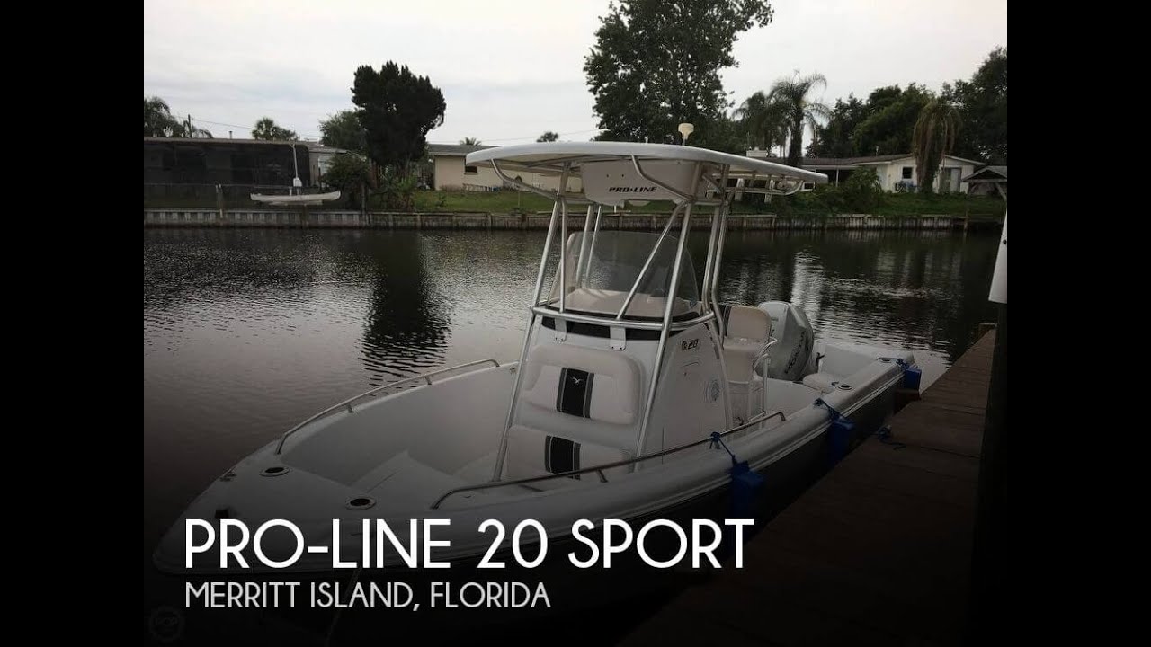 [SOLD] Used 2008 Pro-Line 20 Sport in Merritt Island, Florida - YouTube