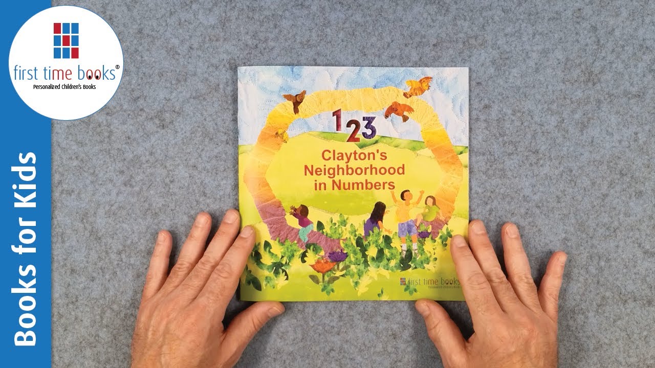 Clayton’s Neighborhood in Numbers - Counting 1 to 10 - Personalized ...