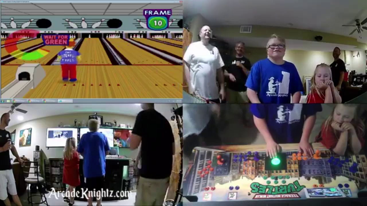 Smash 8 Pin in Simpsons Bowling! - Arcade Knightz - YouTube