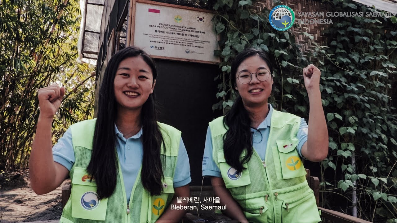 Saemaul Globalization Foundation Korea Selatan - Program Budidaya Jamur ...