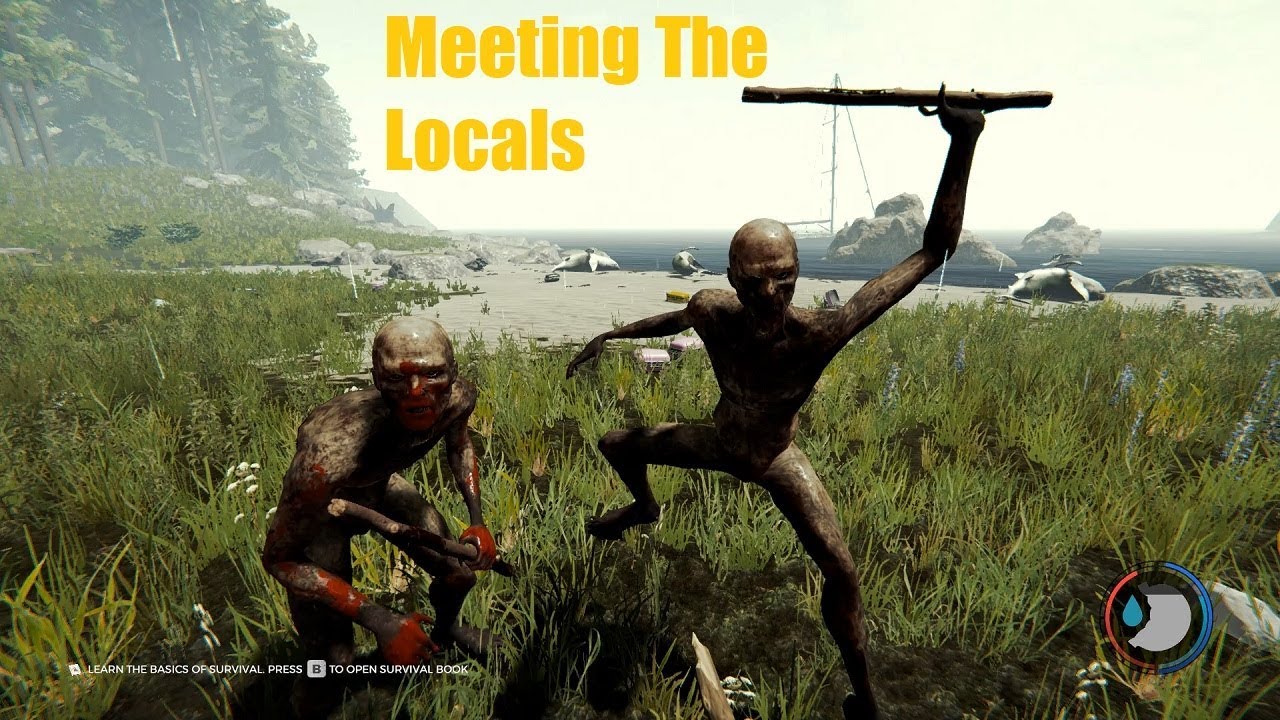 Meeting The Locals! Can We Survive? - The Forest Gameplay Part 1 - YouTube