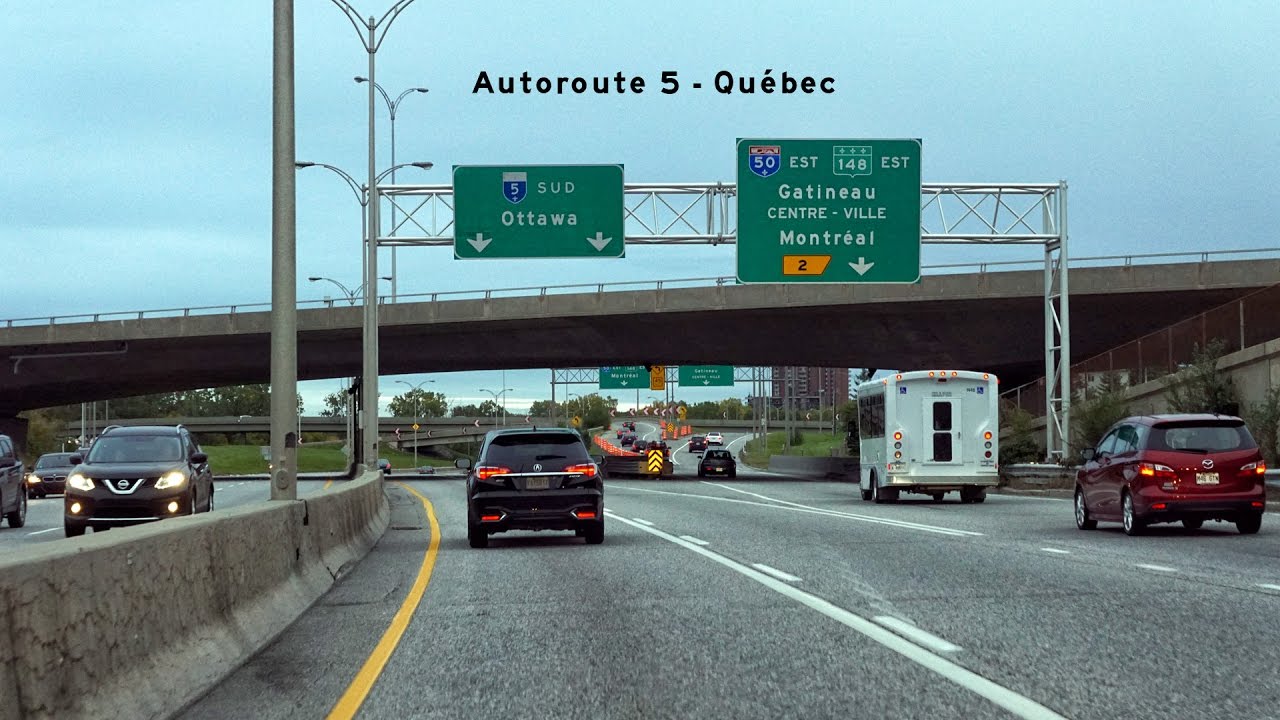2016/10/01 - Quebec Autoroute 5 South - YouTube