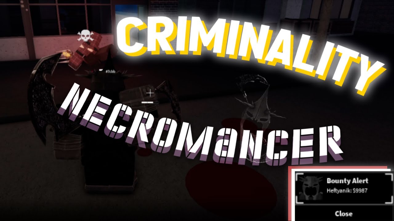 КРИМИНАЛИТИ БРОНЯ НЕКРОМАНСЕРА Roblox Criminality Youtube