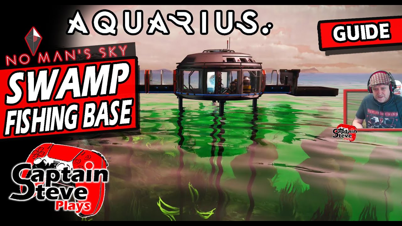Swamp Fishing Base Build - No Man's Sky - Captain Steve Plays NMS - YouTube