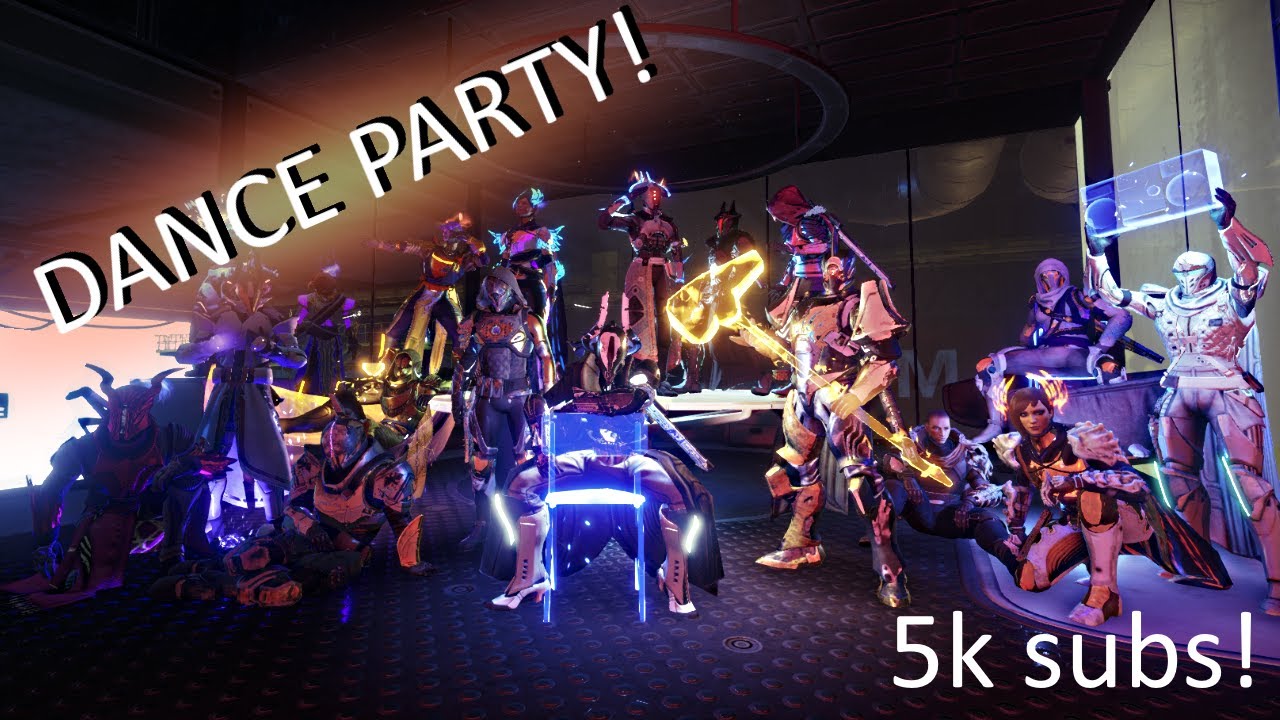 Destiny 2 Dance Party + Tower Antics (5K sub special!) - YouTube