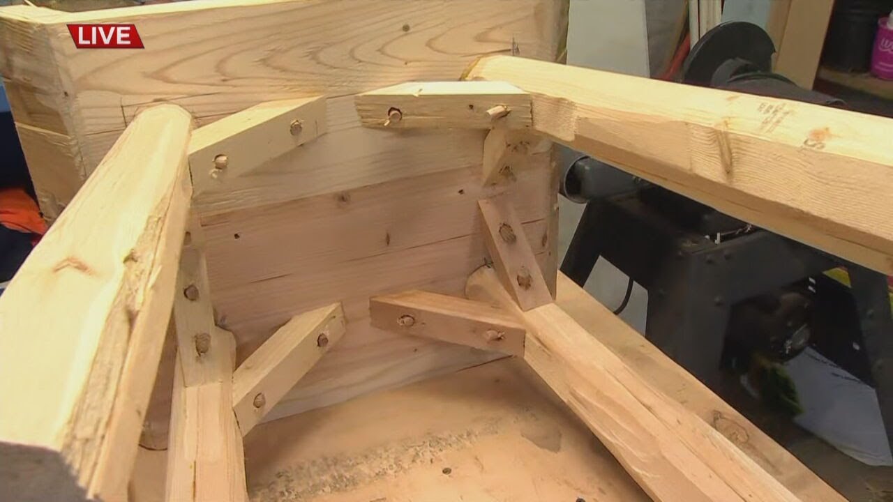 Local Furniture Maker Showcases Unique Building Process - YouTube