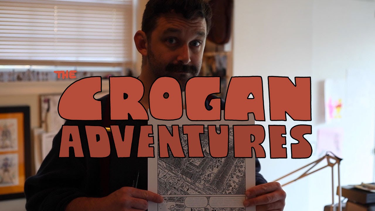 The Crogan Adventures: At Work on Book 4 - YouTube