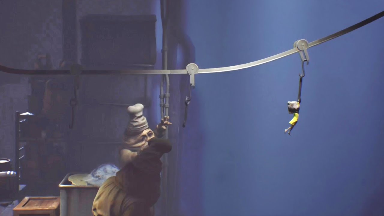 Little Nightmares. Escaping the monster chefs finally! Scary horror PS5 ...