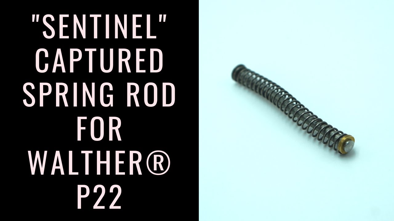 TANDEMKROSS | "Sentinel" Captured Spring Rod for Walther® P22 | Install ...