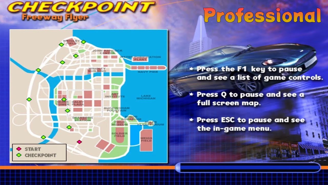 Midtown Madness 2 - Freeway Flyer - Chicago Checkpoint[Professional ...