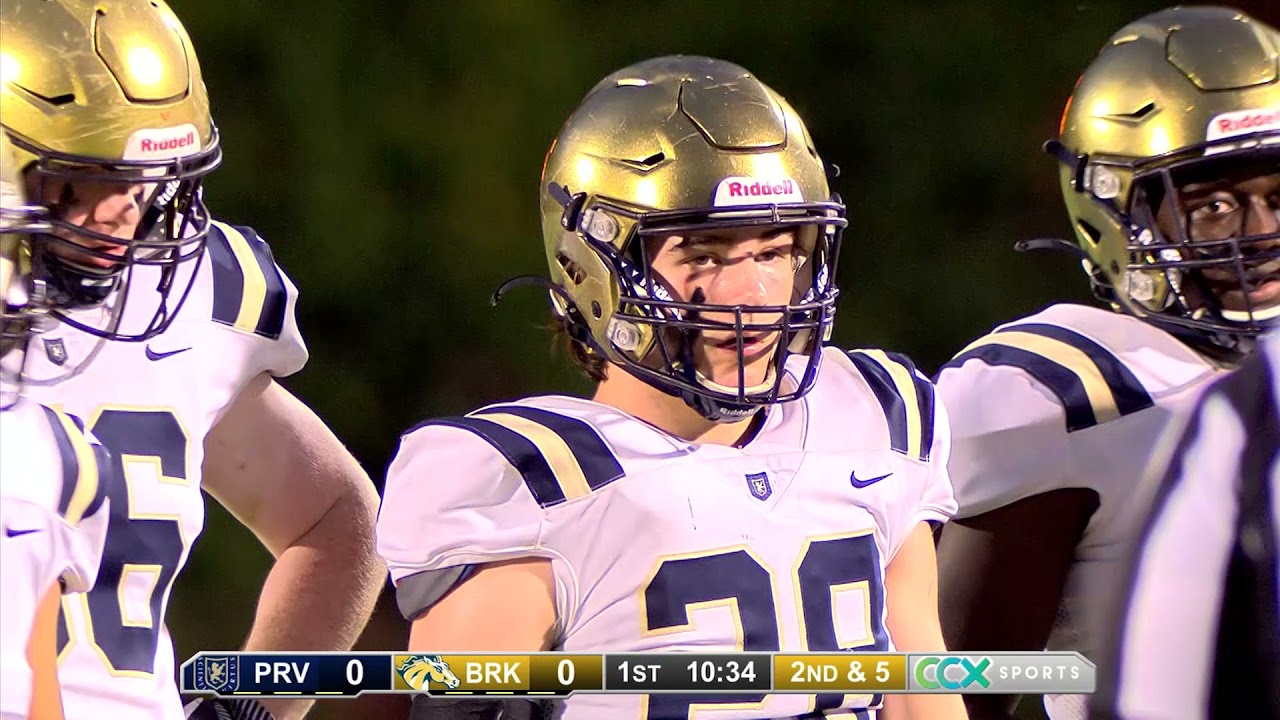 Providence vs. Breck High School Football - YouTube