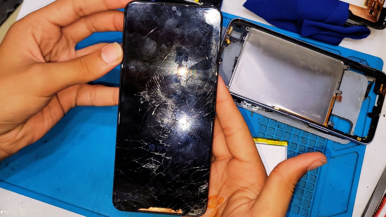 Vivo Old Destroyed Phone Repair - LCD Screen Replacement - YouTube