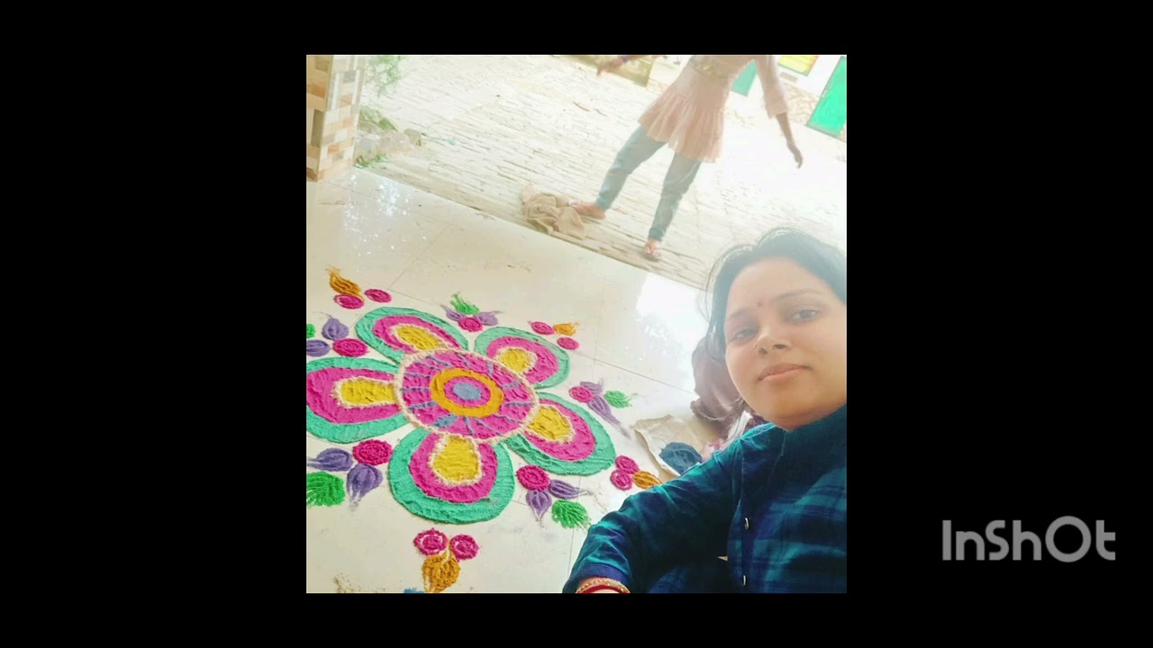 rangoli hi rangoli/payagpur/bahraich/utter Pradesh - YouTube