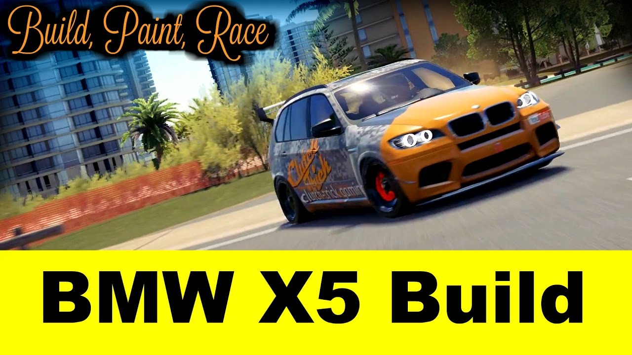BMW X5 M [A800] Build it , Paint it , Race it - YouTube