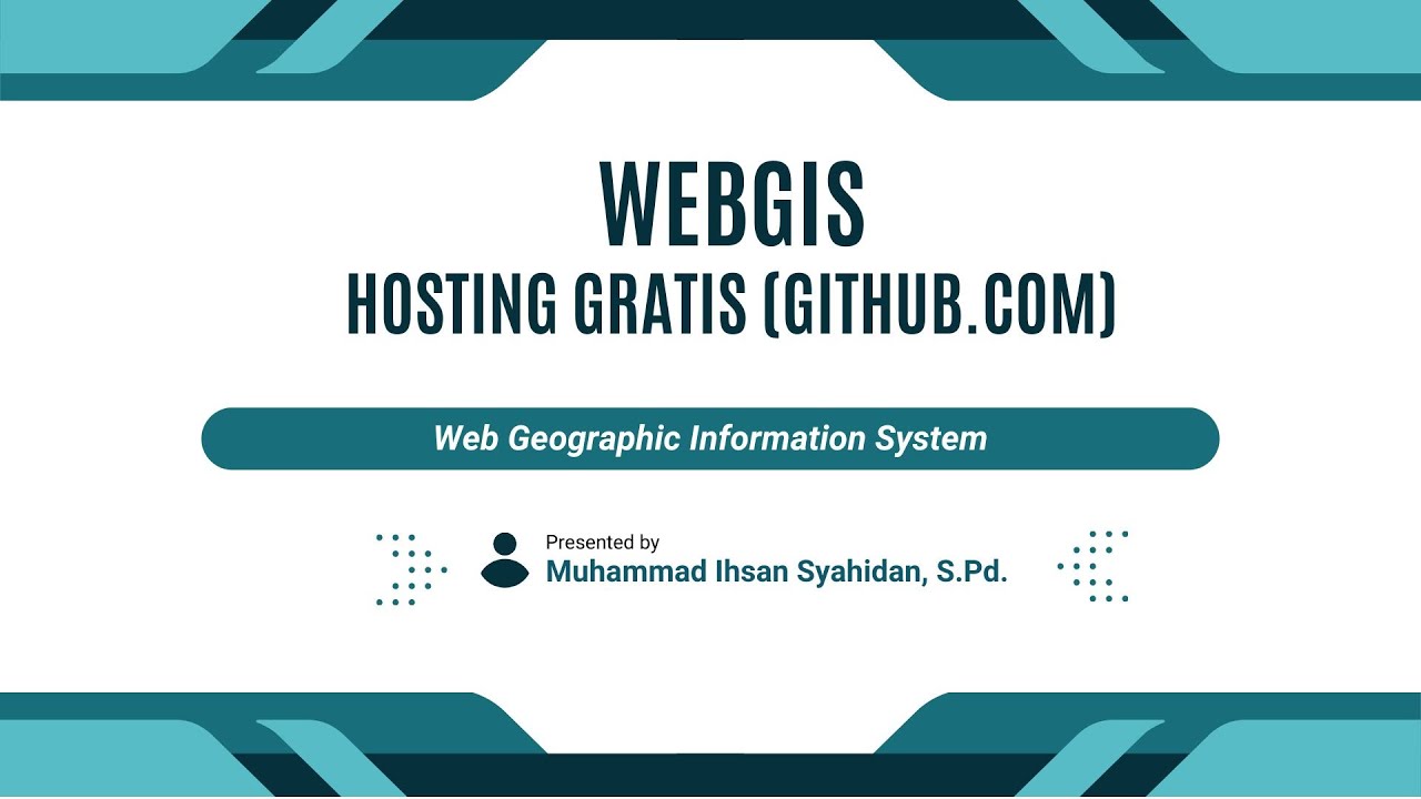 TUTORIAL MEMBUAT WEBGIS SEDERHANA PART 2 || HOSTING GRATIS || GITHUB - YouTube