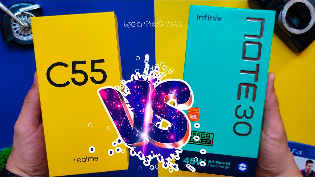 Realme C55 VS Infinix Note 30🔥🔥 أفضل مقارنة بين - - YouTube
