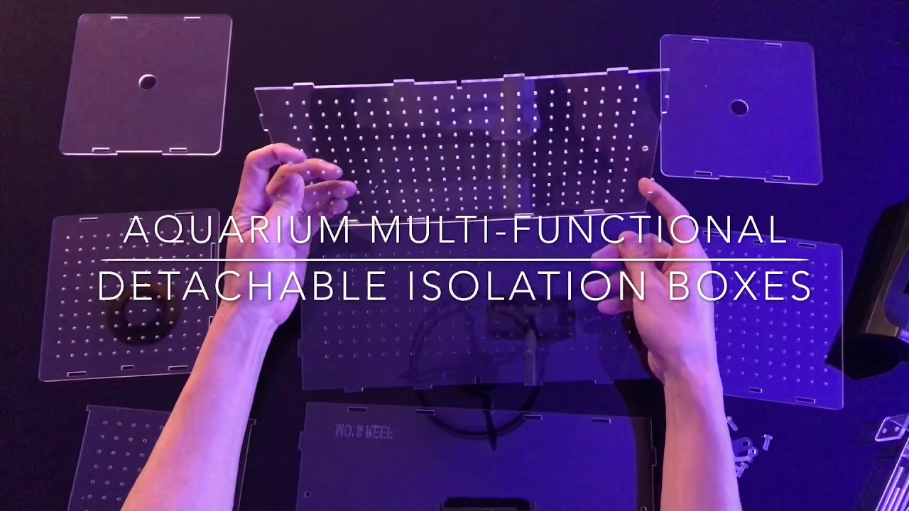 Aquarium Multi-functional Detachable Isolation Boxes Shroom Box ...