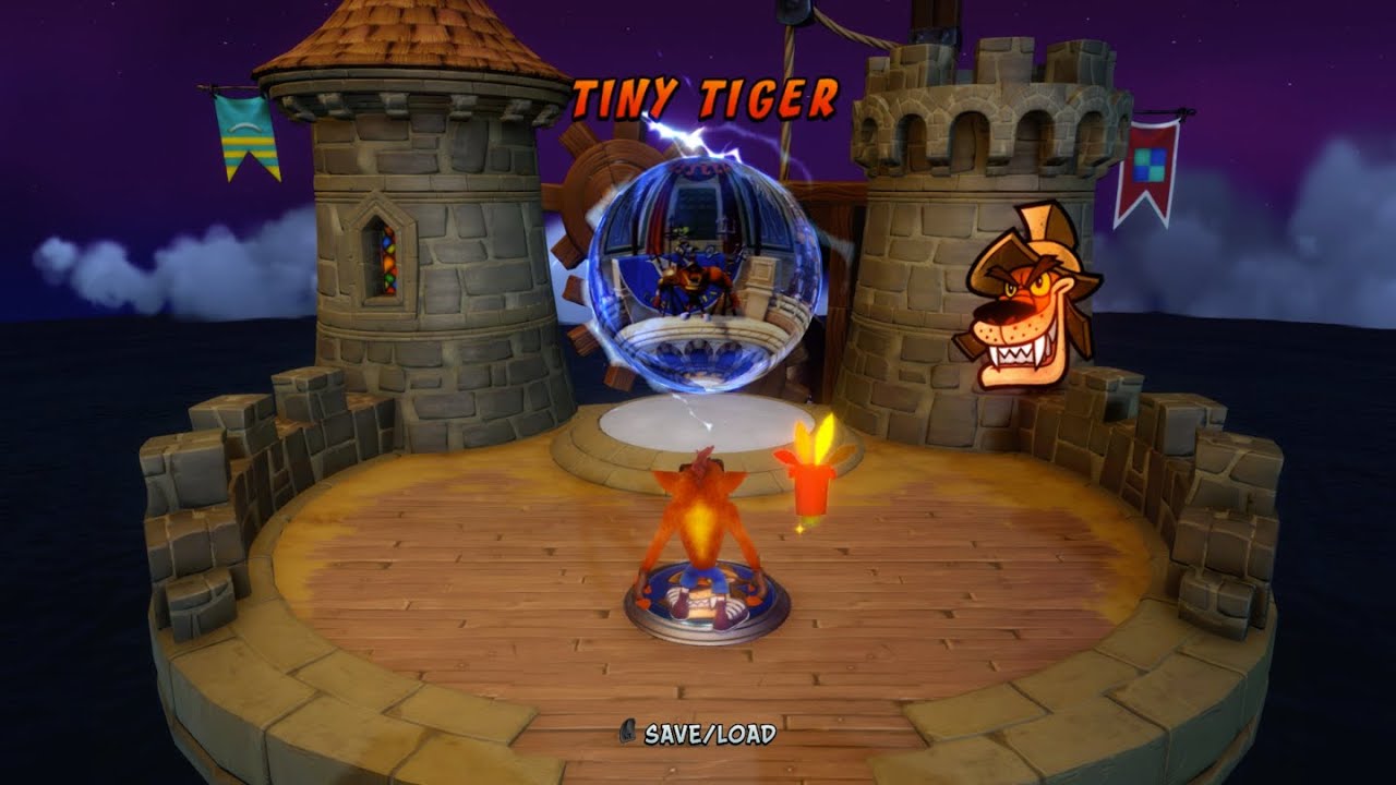Crash Bandicoot 3 N Sane Trilogy Tiny Tiger - YouTube