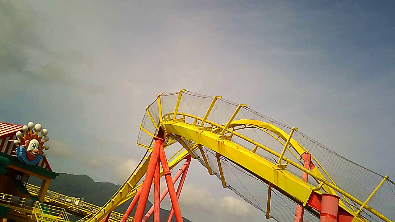 Arctic Blast, small roller coaster, Ocean Park Hong Kong, 2017 - YouTube