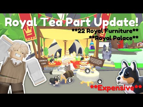 ☕ Checking Out Royal Tea Party Update! Adopt Me! - YouTube