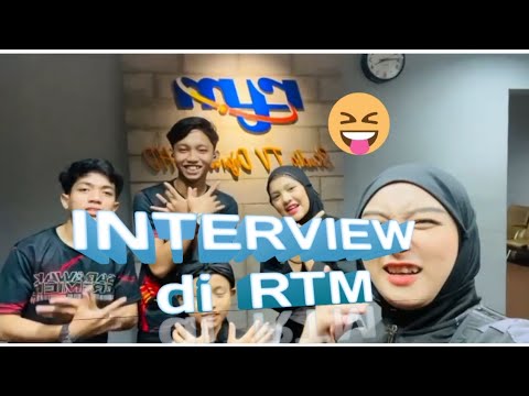 vlog ; INTERVIEW di RTM - YouTube
