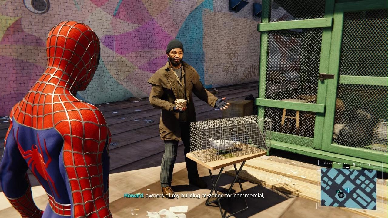 Helping Howard (Marvel's SpiderMan Part 8) - YouTube