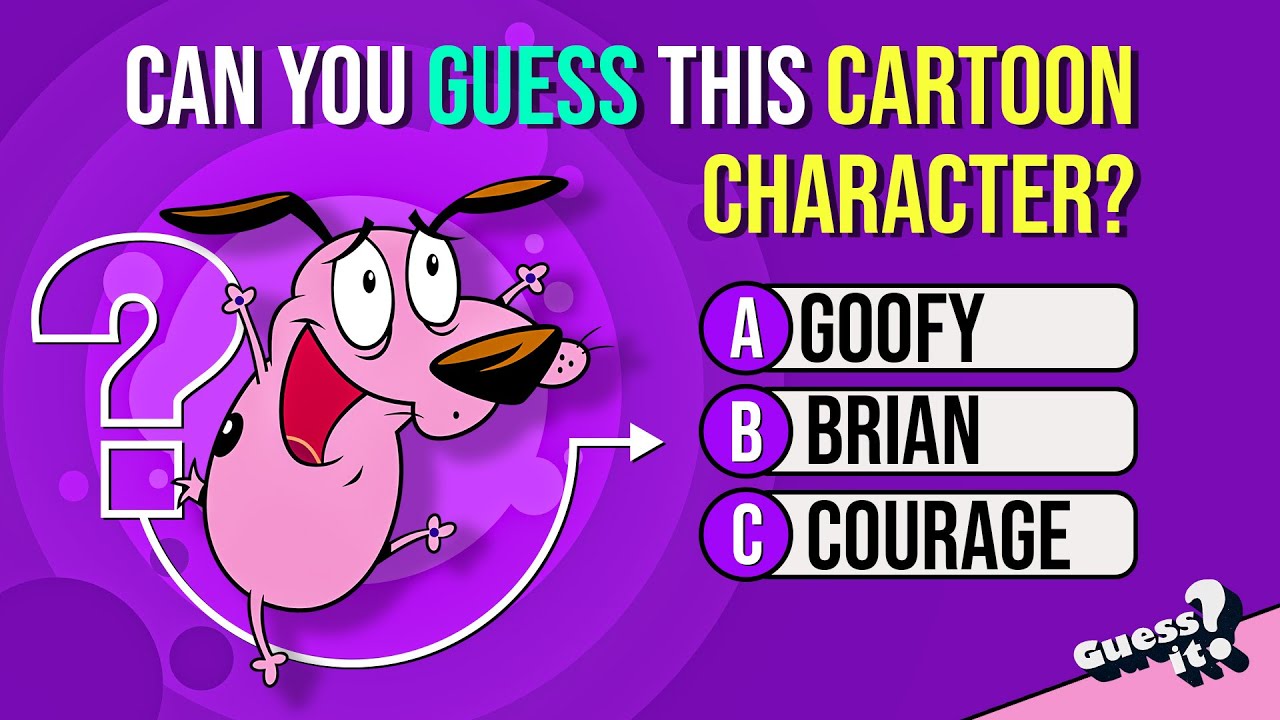 Guess the Cartoon Character Quiz | Guessit - YouTube
