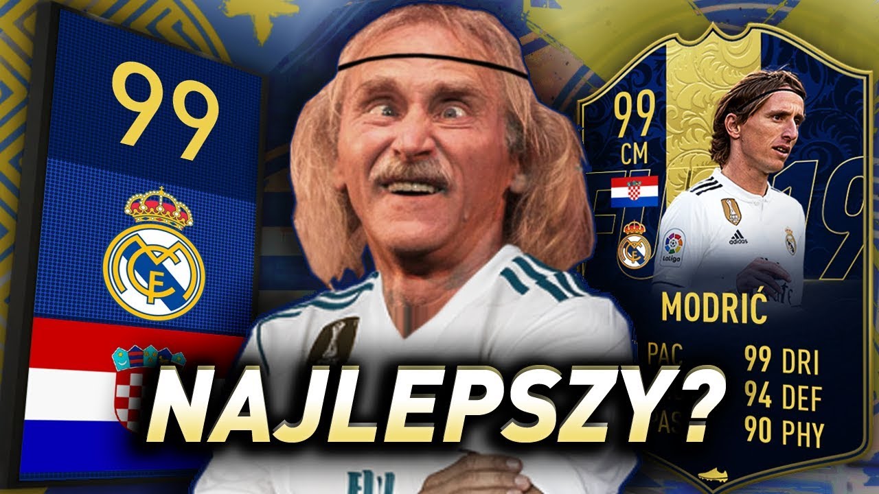 Teoretycznie najlepsza karta w historii FUT! - 99 TOTY Luka Modrić ...