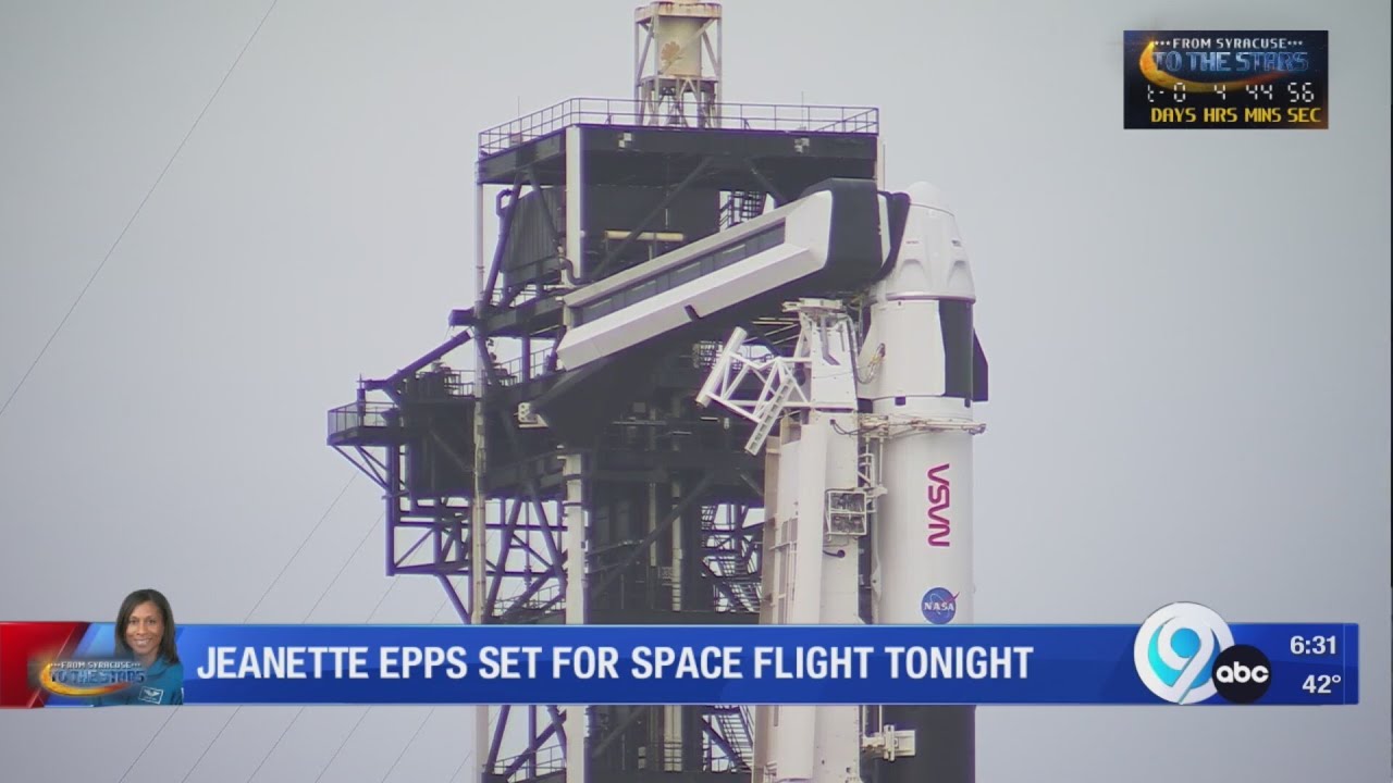 Jeanette Epps set for space flight tonight - YouTube